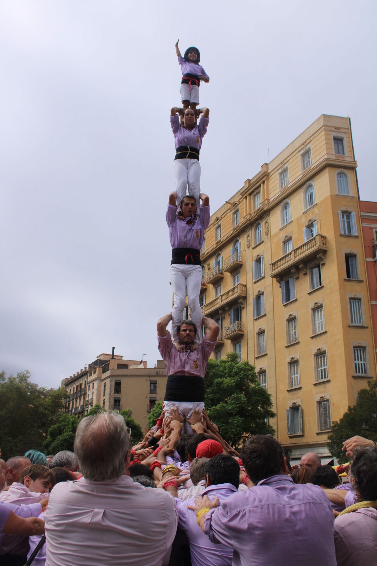 Diada Nacional de Catalunya - Colla Castellera Minyons de Terrassa